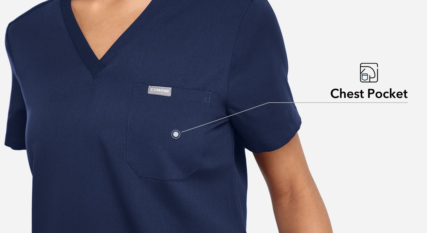 ProEase™ Basic Scrub Top – COMENII