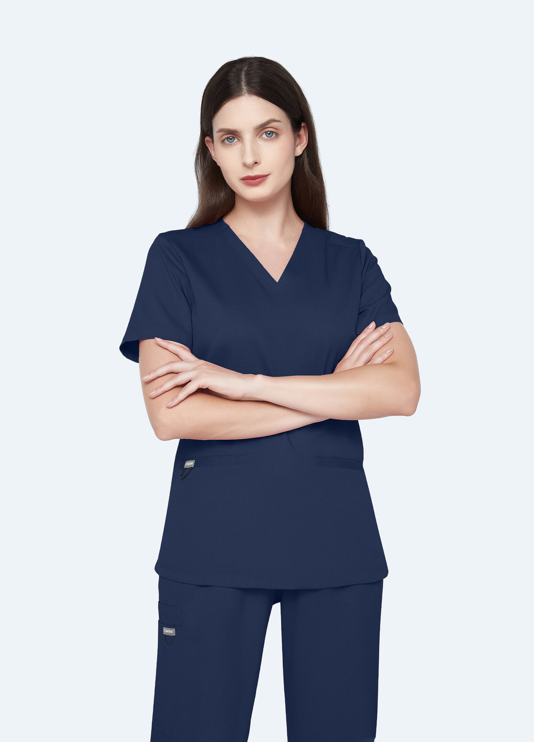 SoftTouch™ Essential Scrub Top – COMENII